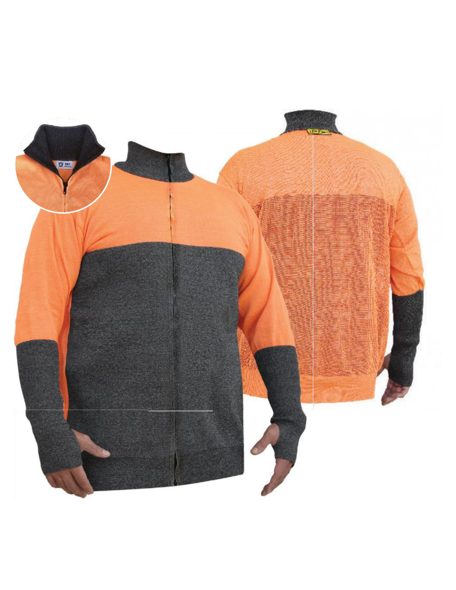 U-300395- Cut Resistant Zipper Sweater – Elite Safety Products