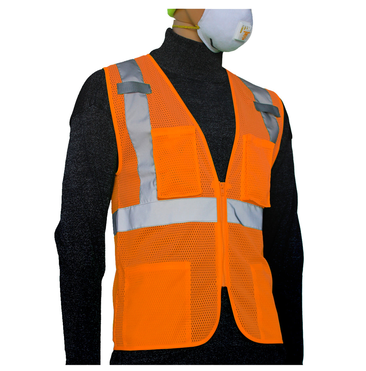 SV712FG- GLOW SHIELD Class 2 - Safety Vest (Multi-Pockets) – Elite ...