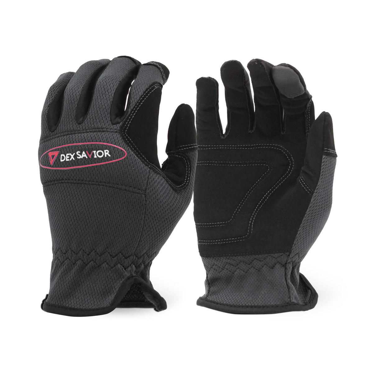 MG100BK- DEX SAVIOR (TOUCH) Black Utilities Mechanic Glove – Elite ...