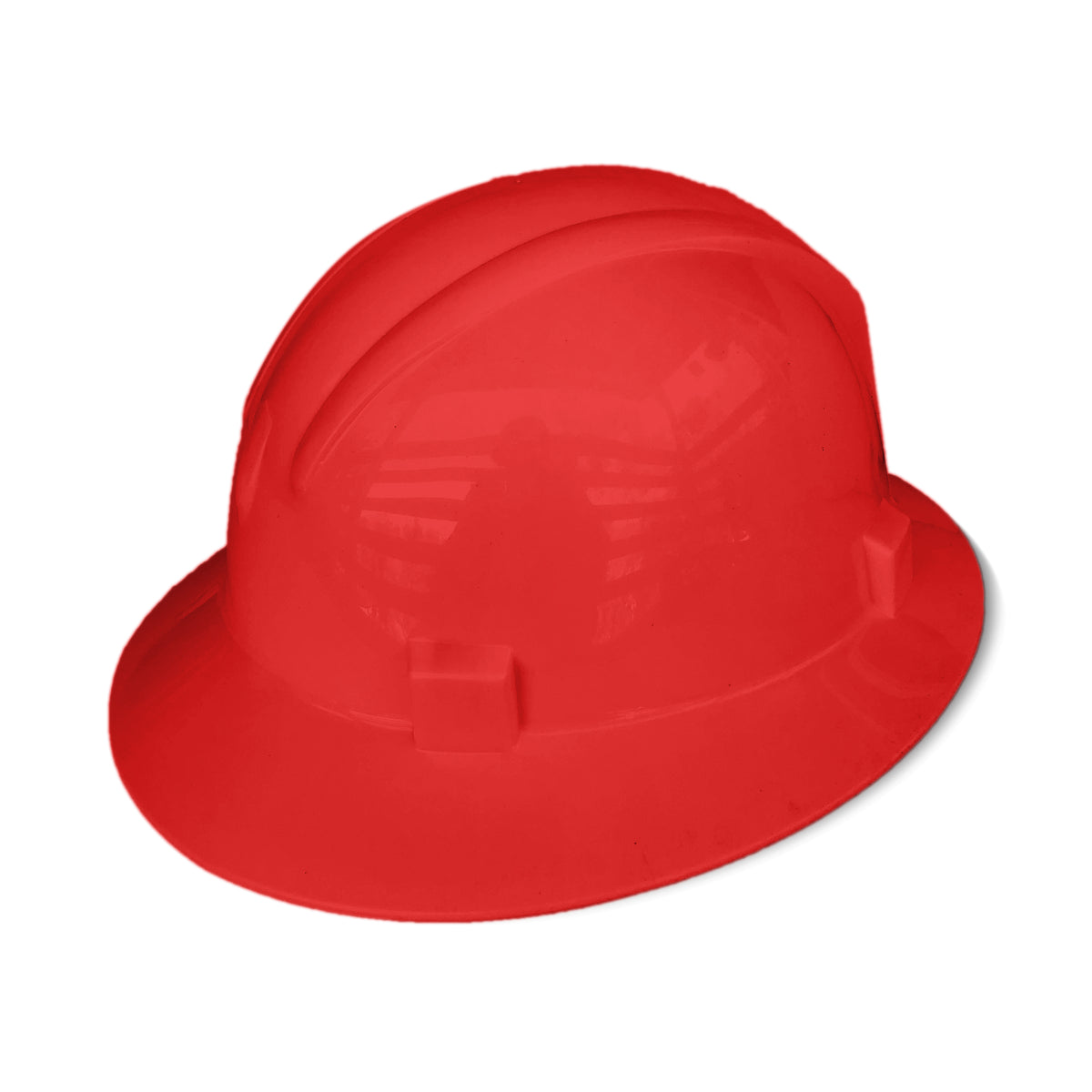 HH30R4P - 4 Point Full Brim Red Hard Hat – Elite Safety Products