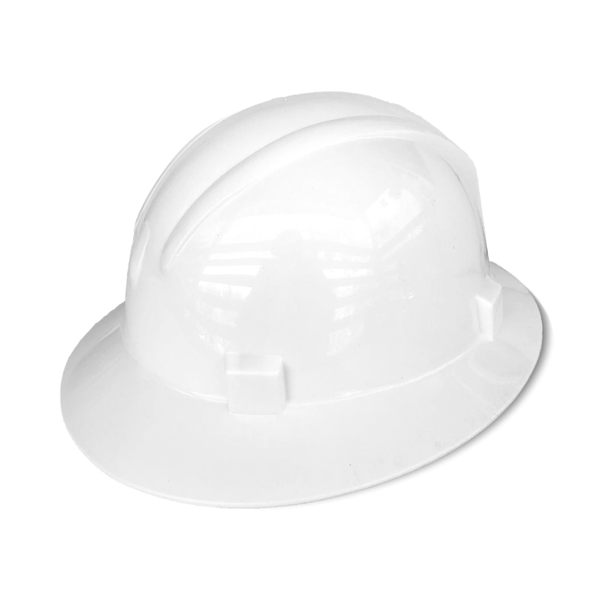 HH30W4P - 4 Point Full Brim White Hard Hat – Elite Safety Products