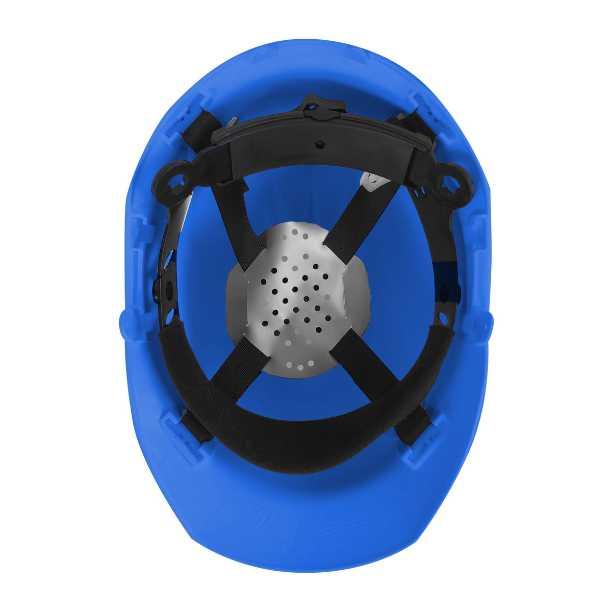 HH10B4P - 4 Point Ratchet Blue Hard Hat – Elite Safety Products