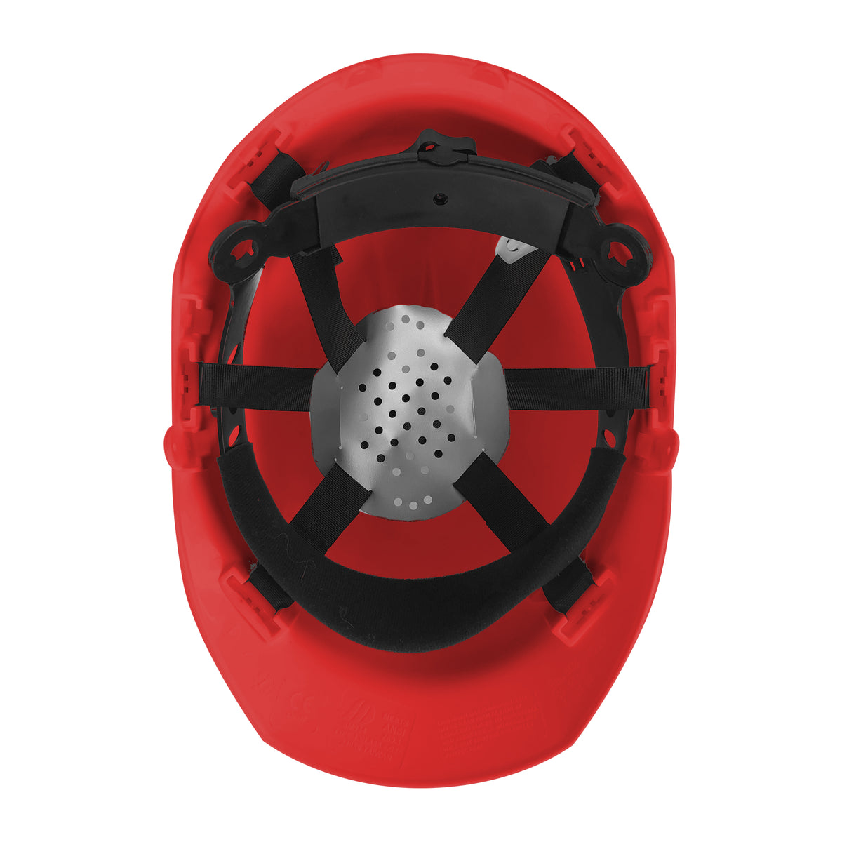 HH20R6P - 6 Point Ratchet Red Vented Hard Hat – Elite Safety Products